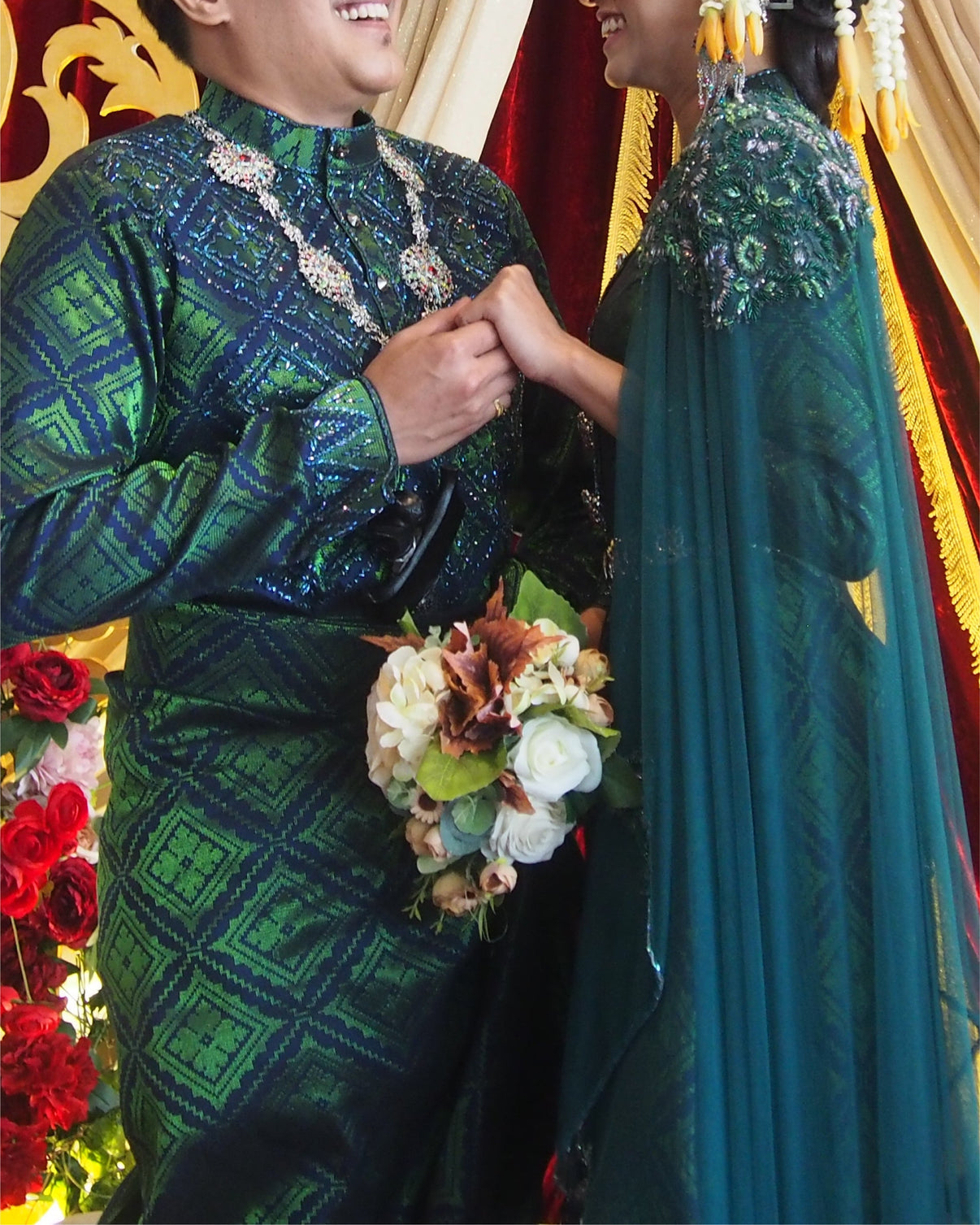 Custom Traditional Outfit (Songket) – Fatimah Mohsin Singapore